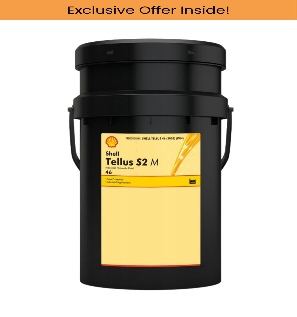 Shell 550045430 Tellus S2 MX 46, Hydraulic oil - 20 Litre ...
